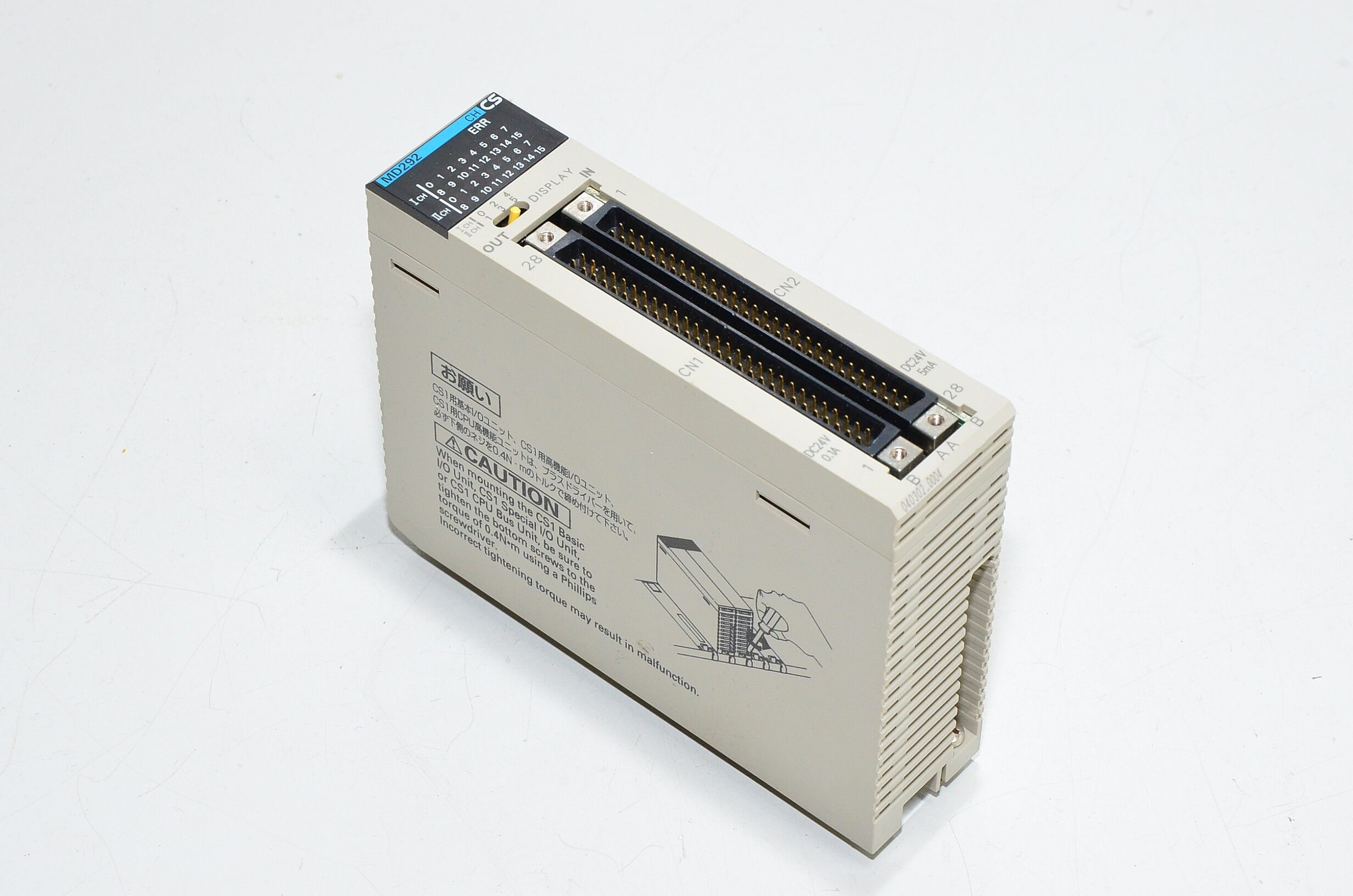 Omron Sysmac CS1W-MD292 I/O unit with 48x sourcing transistor outputs ...