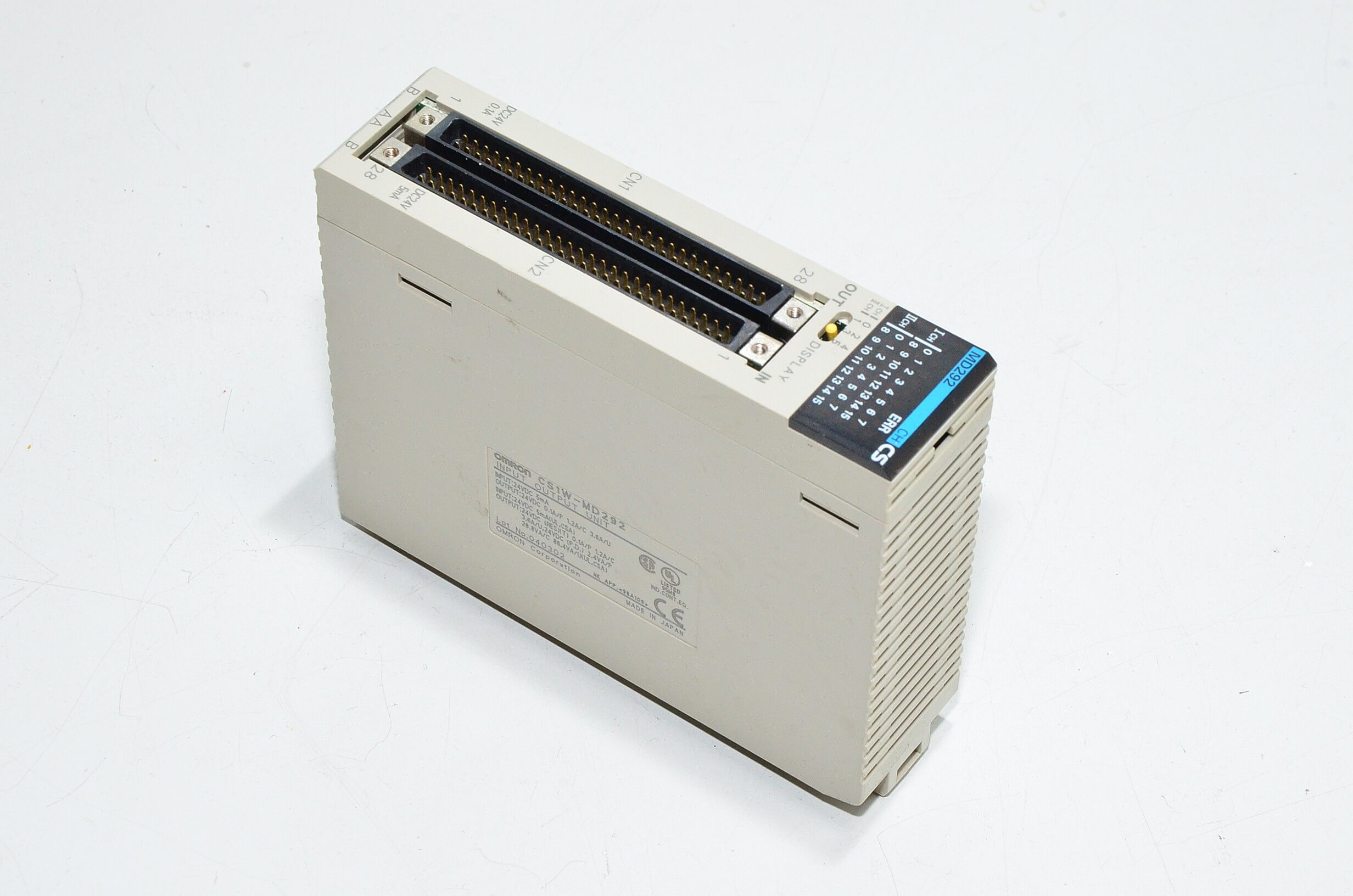 Omron Sysmac CS1W-MD292 I/O unit with 48x sourcing transistor outputs ...