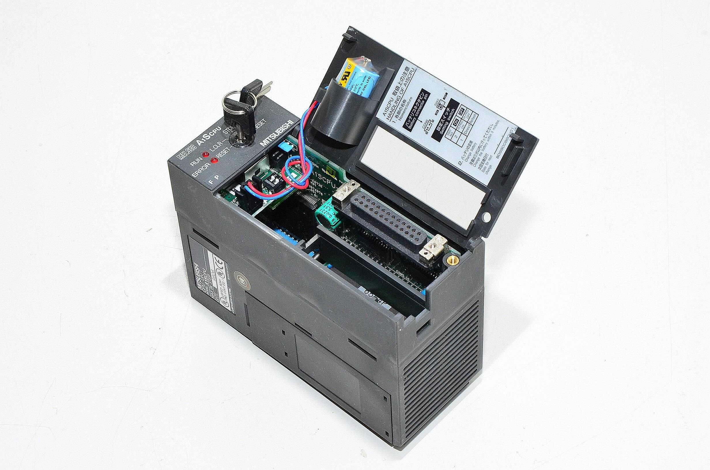 Mitsubishi Melsec A1SCPU programmable controller, CPU unit 8k step RAM