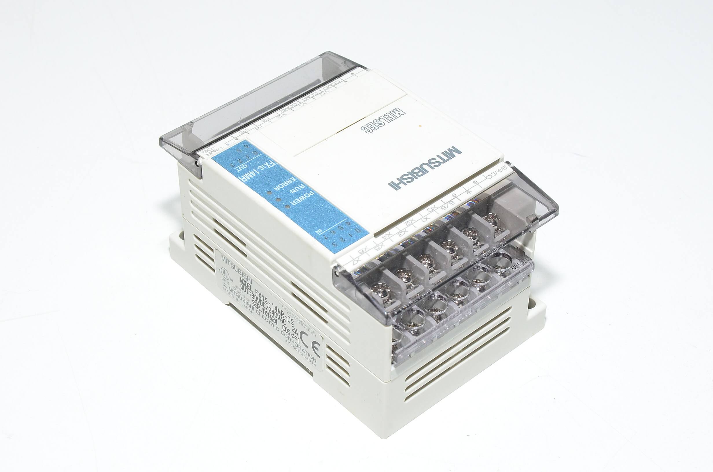Mitsubishi Melsec FX1S-14MR-DS programmable controller, CPU unit