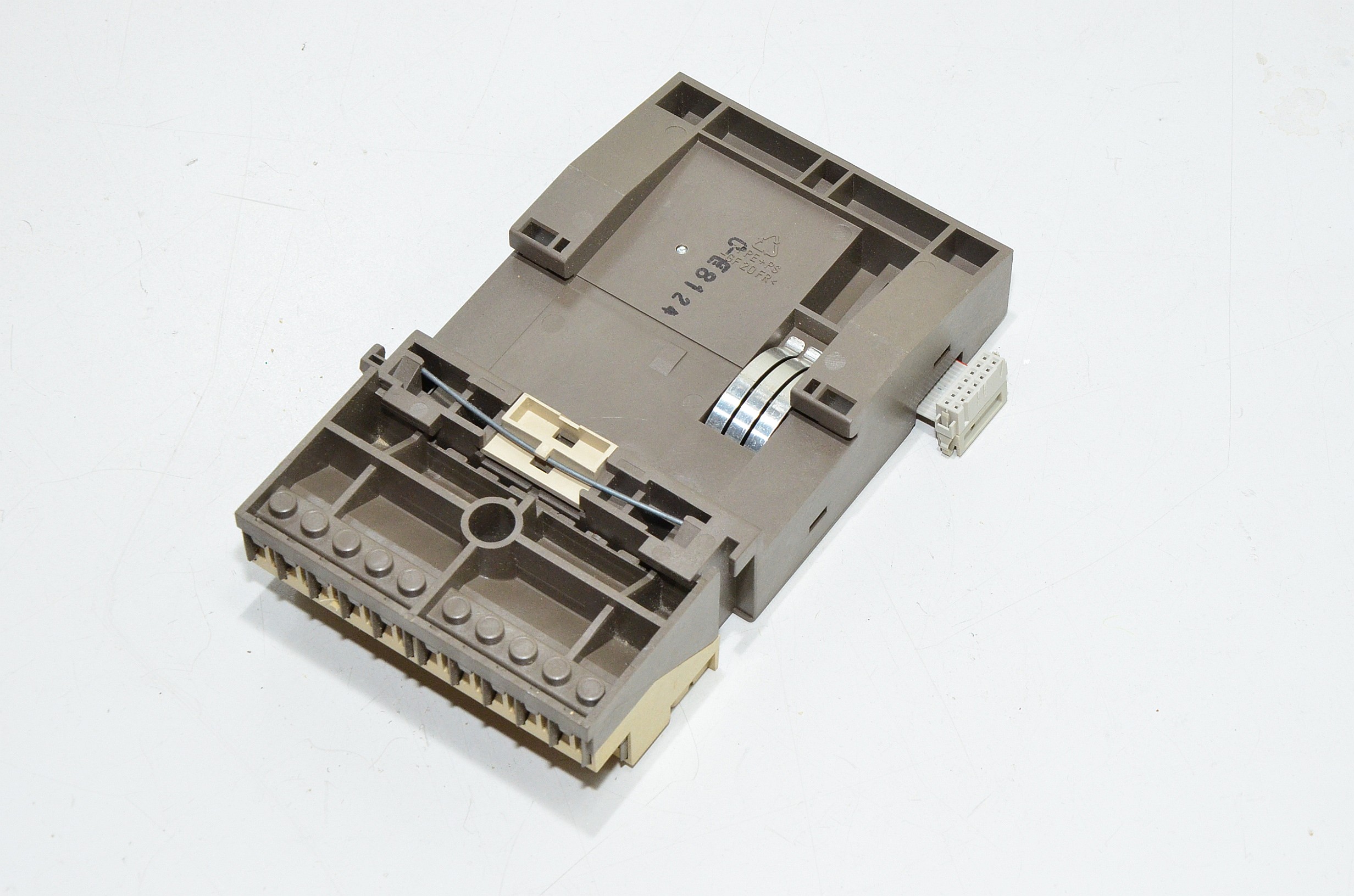 Siemens Simatic 6ES5 700-8MA11 bus module with 2x bus units