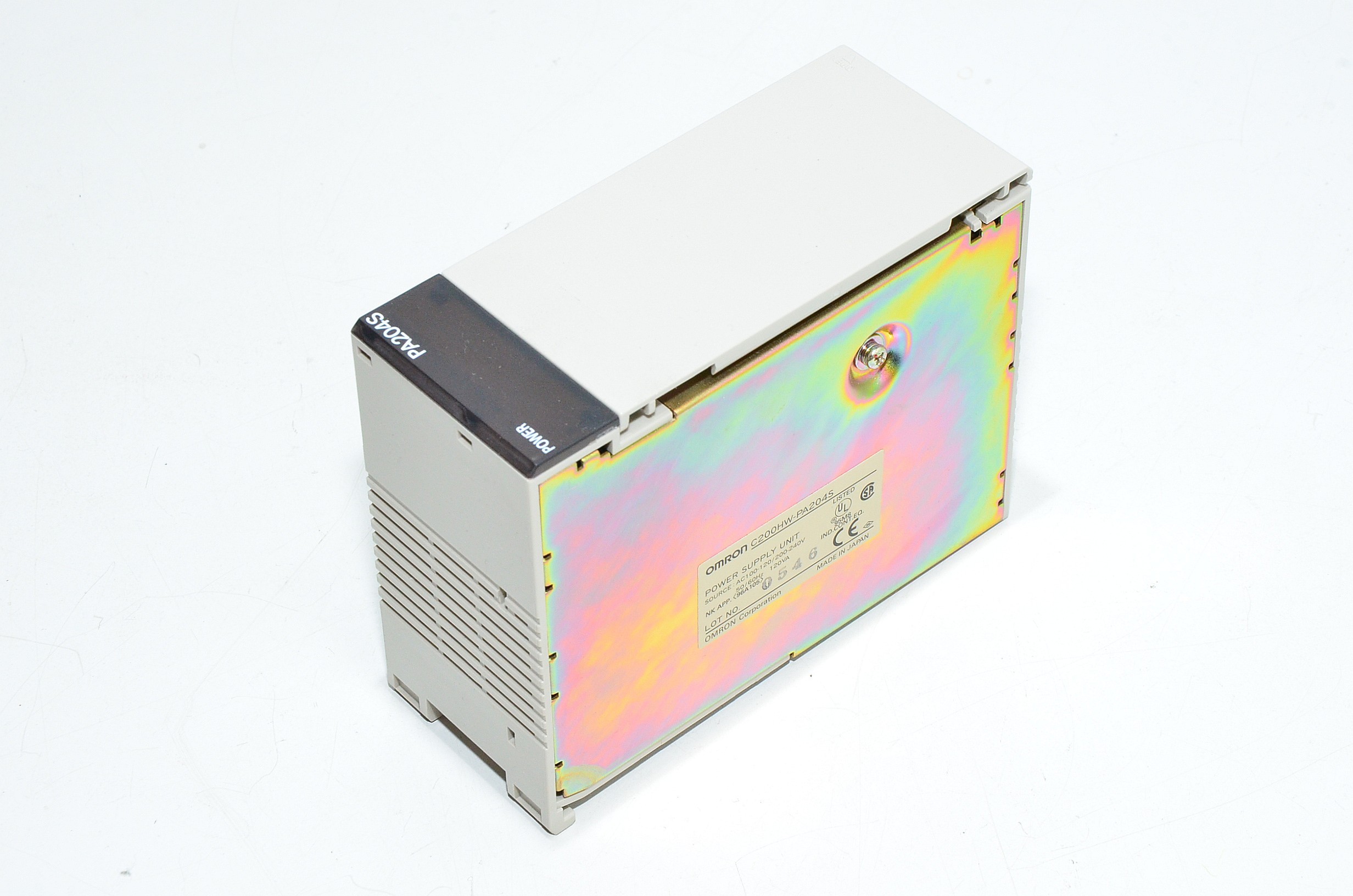 Omron Sysmac C200HW-PA204S power supply unit 100-120/200-240VAC output ...