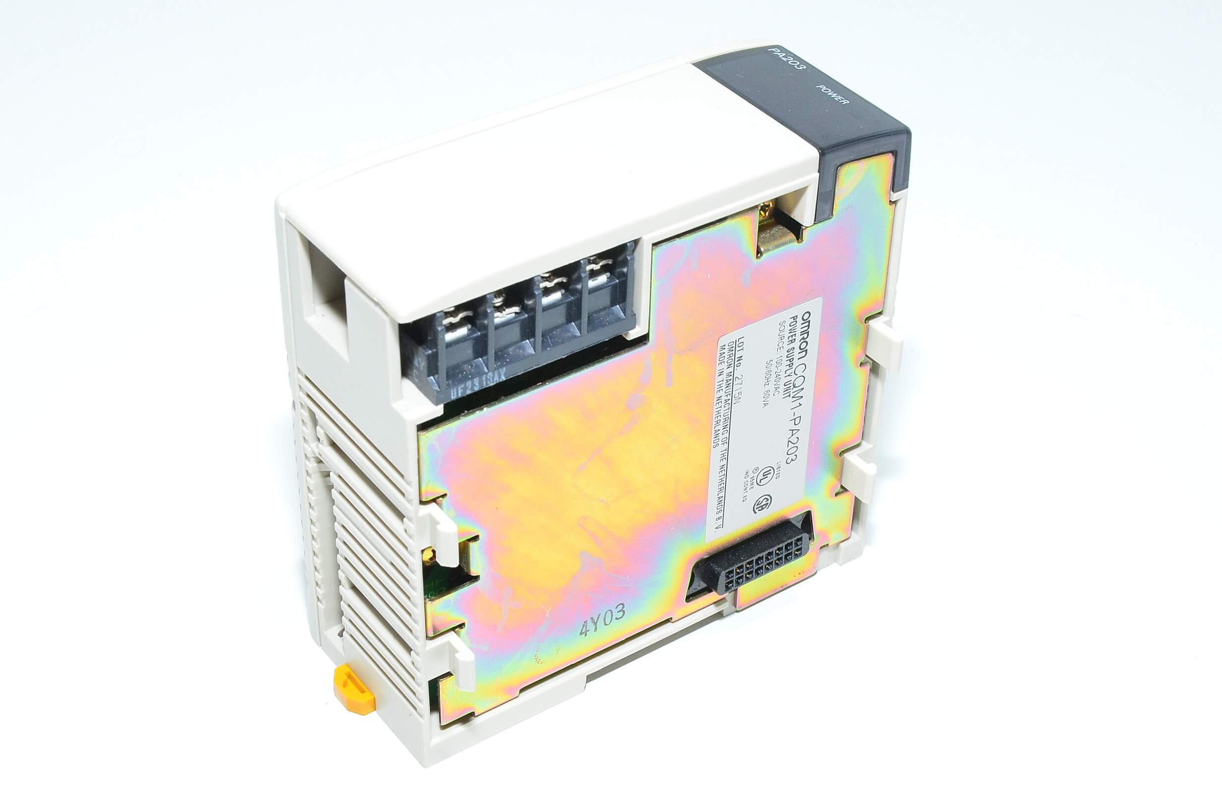 Omron Sysmac CQM1-PA203 power supply unit 100-240VAC output power 18W