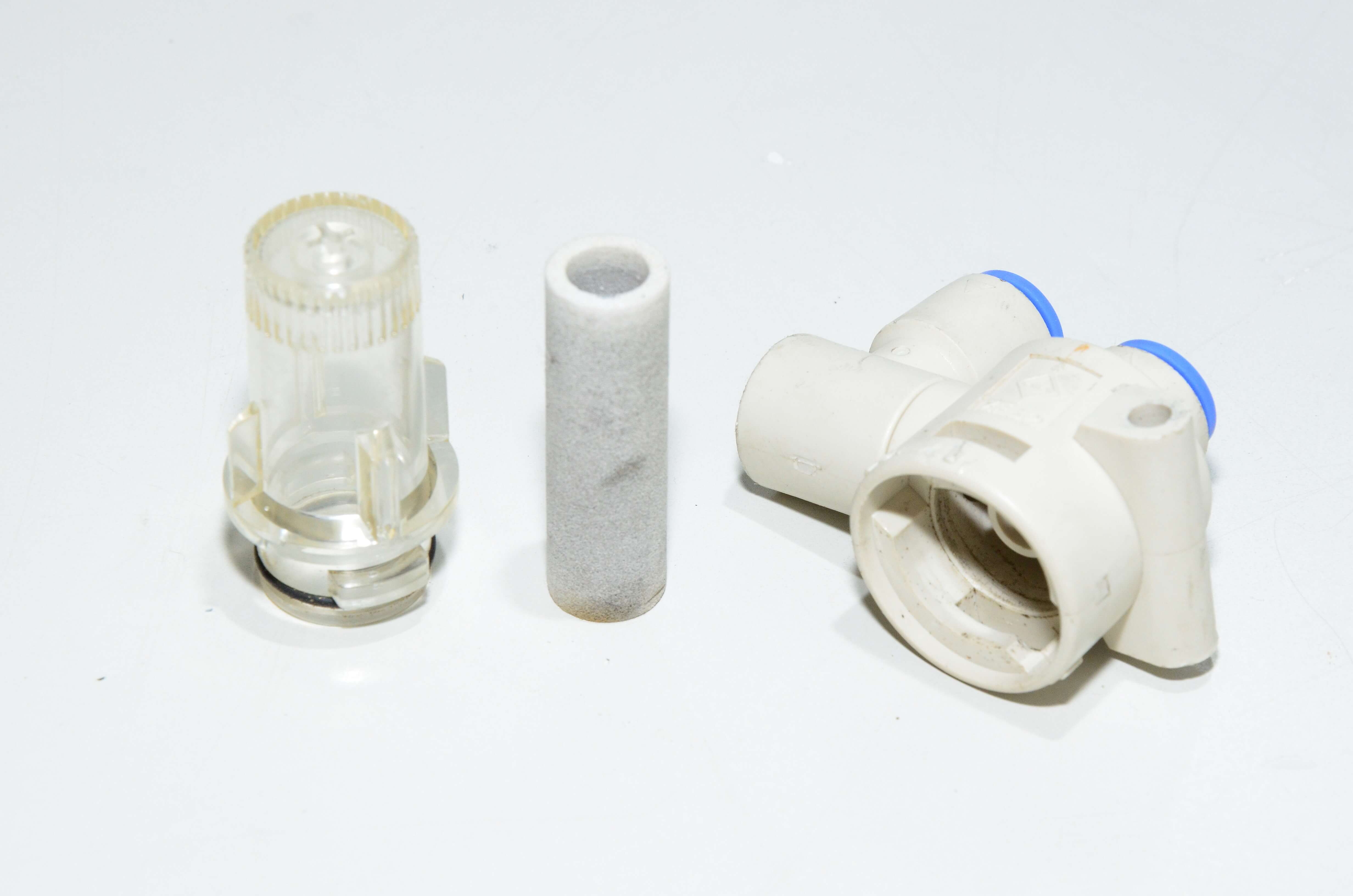 SMC ZFB200-08 swivel elbow air suction filter with blue one touch ...