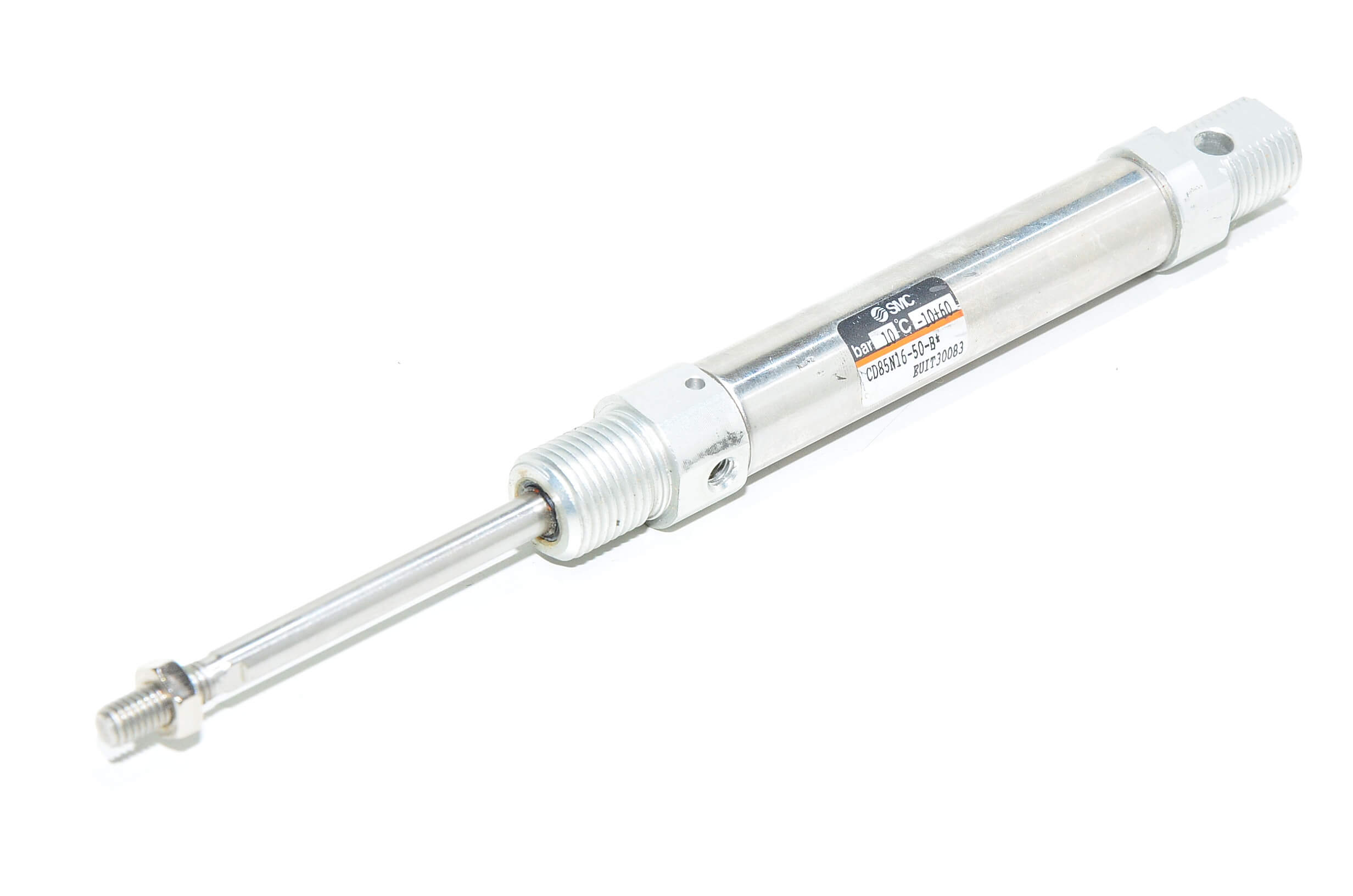 SMC CD85N16-50-B double acting ISO cylinder with integrated clevis