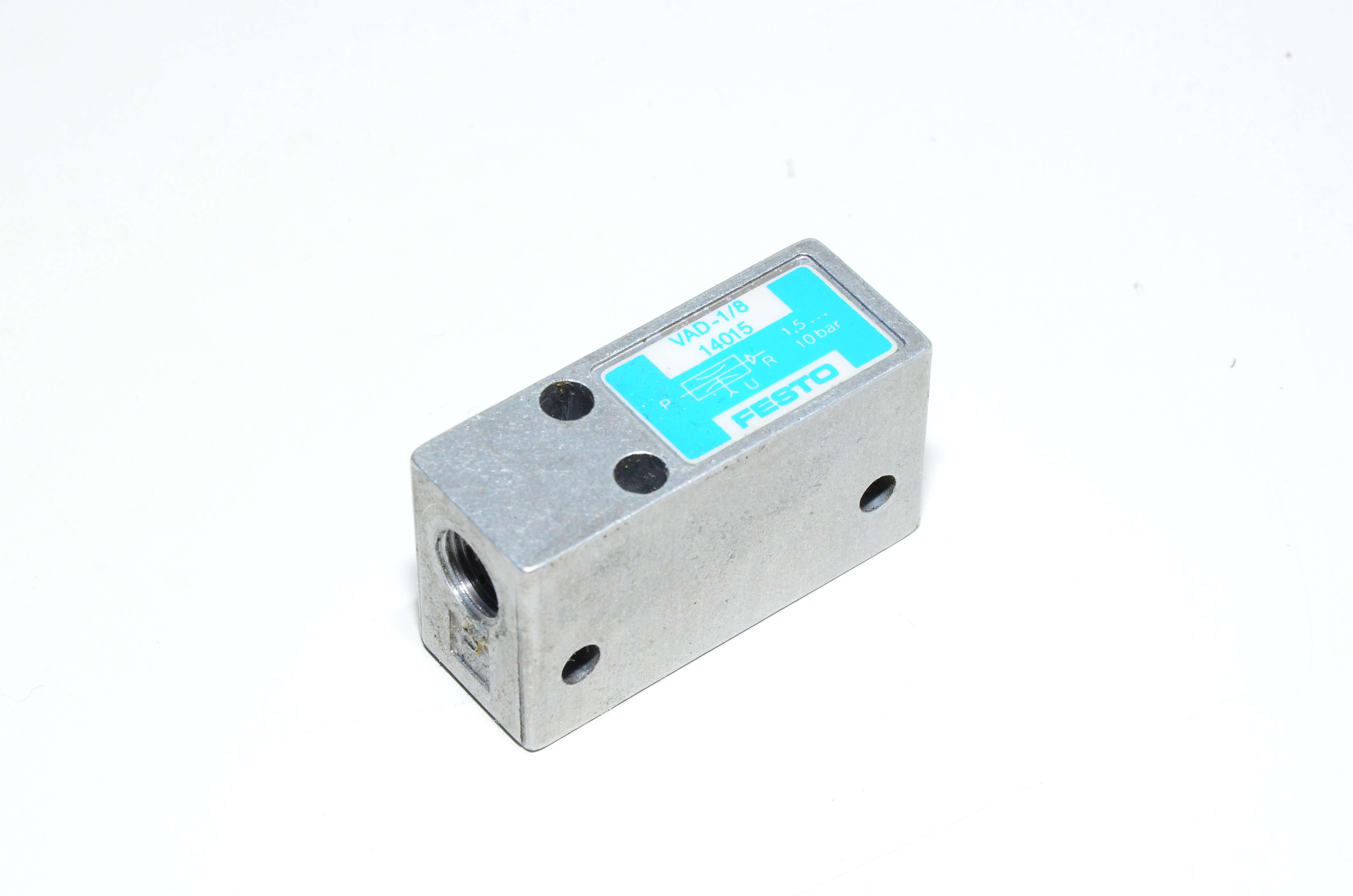 Festo VAD-1/8 14015 alipaine-ejektori 0,8mm suuttimella