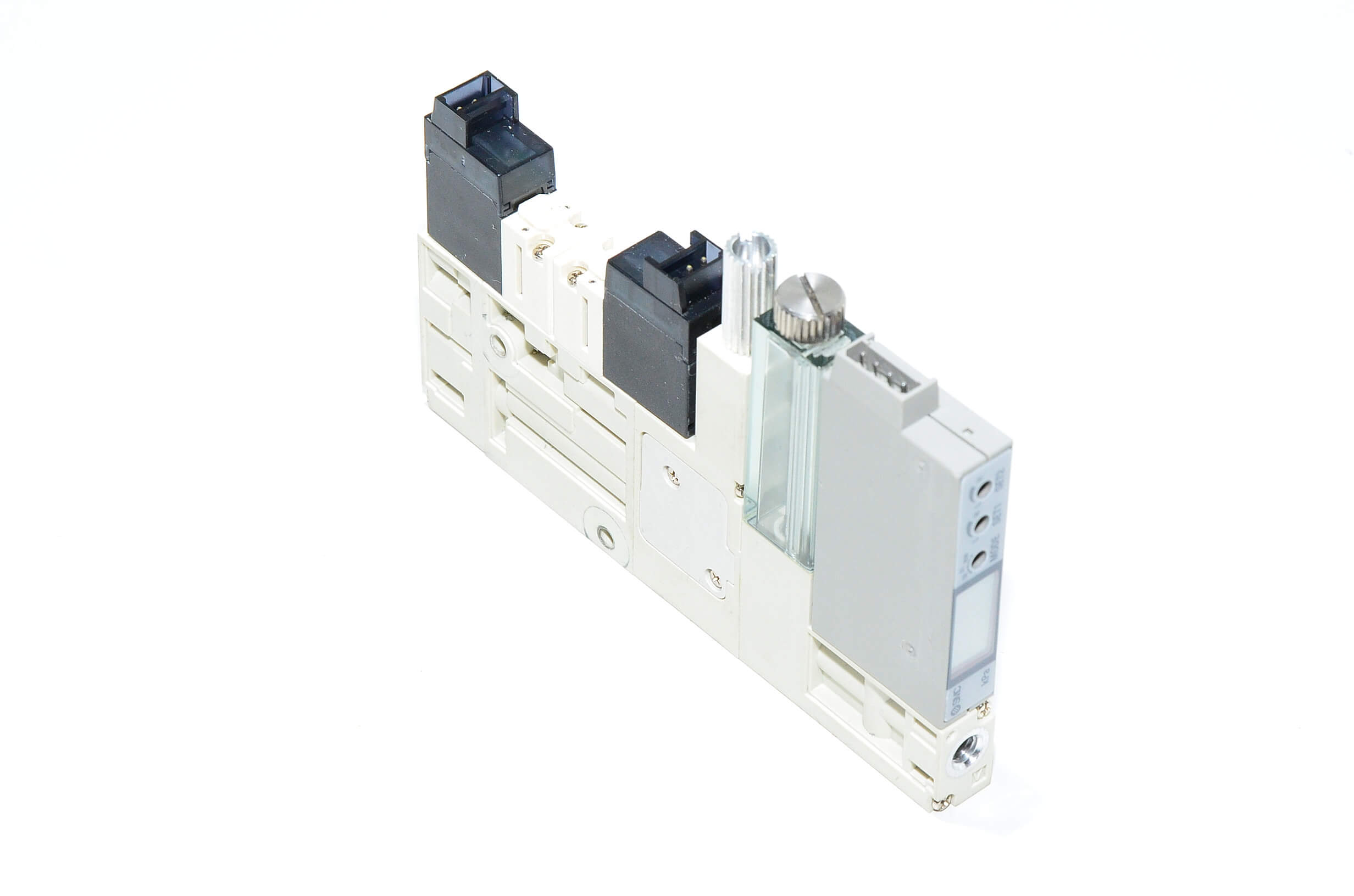 SMC ZQ1101U-K1Y5LO-D52CN vacuum ejector with 1mm nozzle, 24VDC solenoid ...