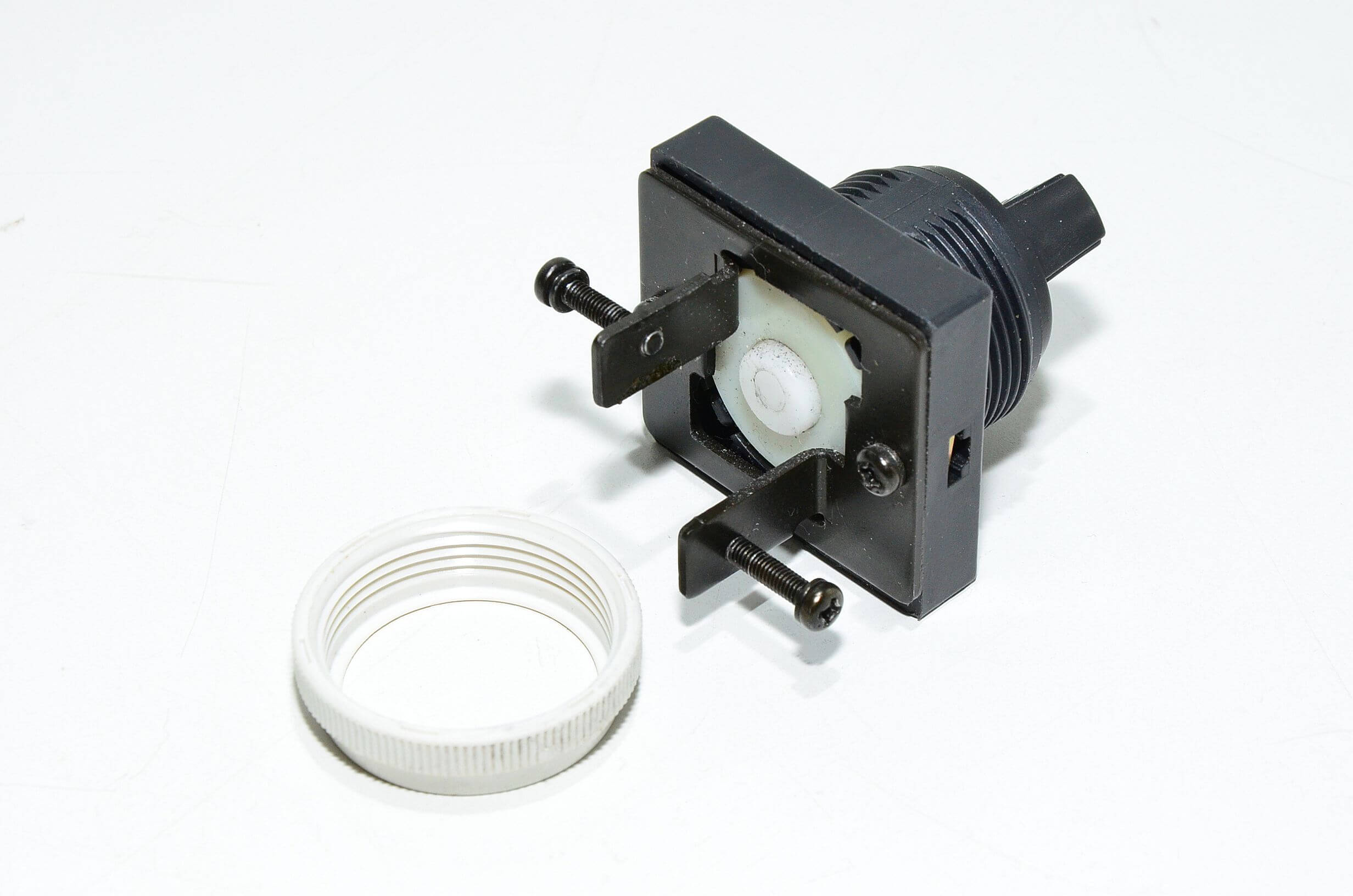 SMC VM-34CB operator head, black twist selector with mounting ring (for ...