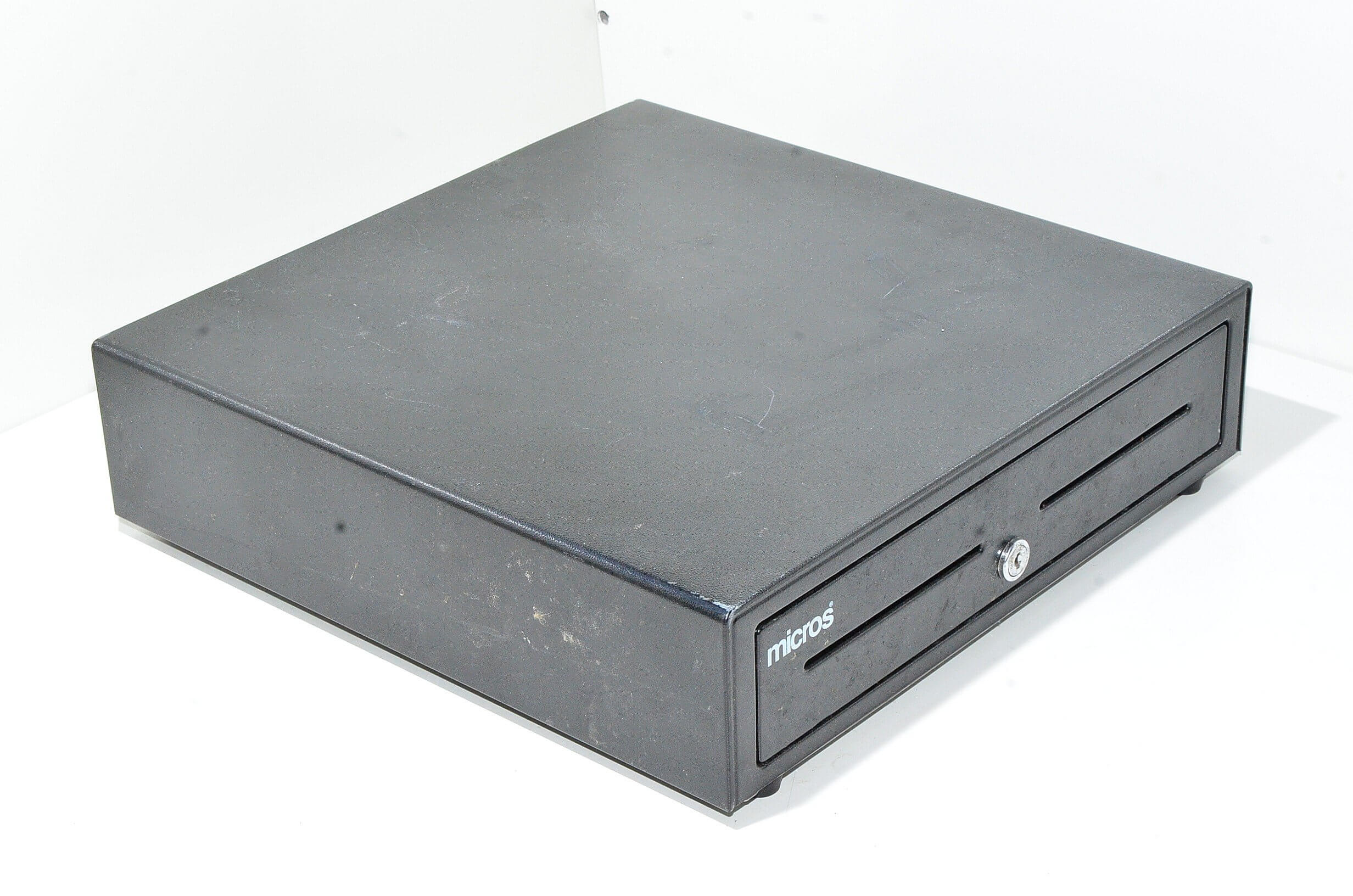 APG Cash Drawer VB030-6-BL1616-B5 black solenoid operated lockable cash ...