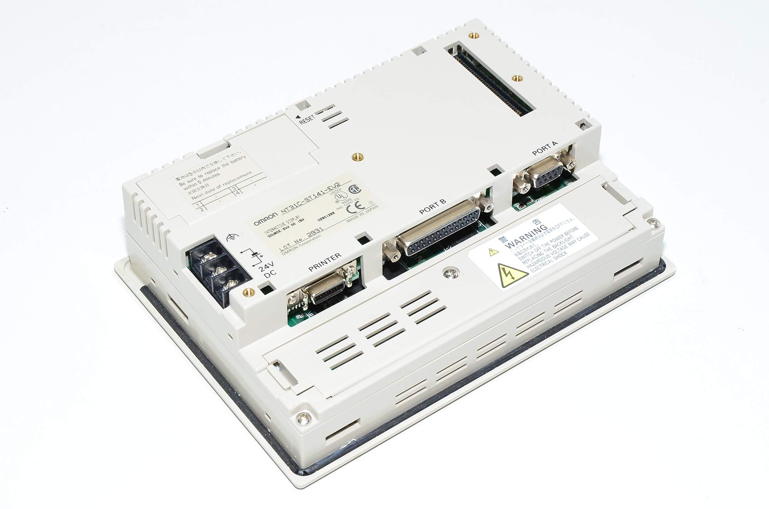Omron NT31C-ST141-EV2 operator panel , 24VDC, RS-232C RS-422A/485