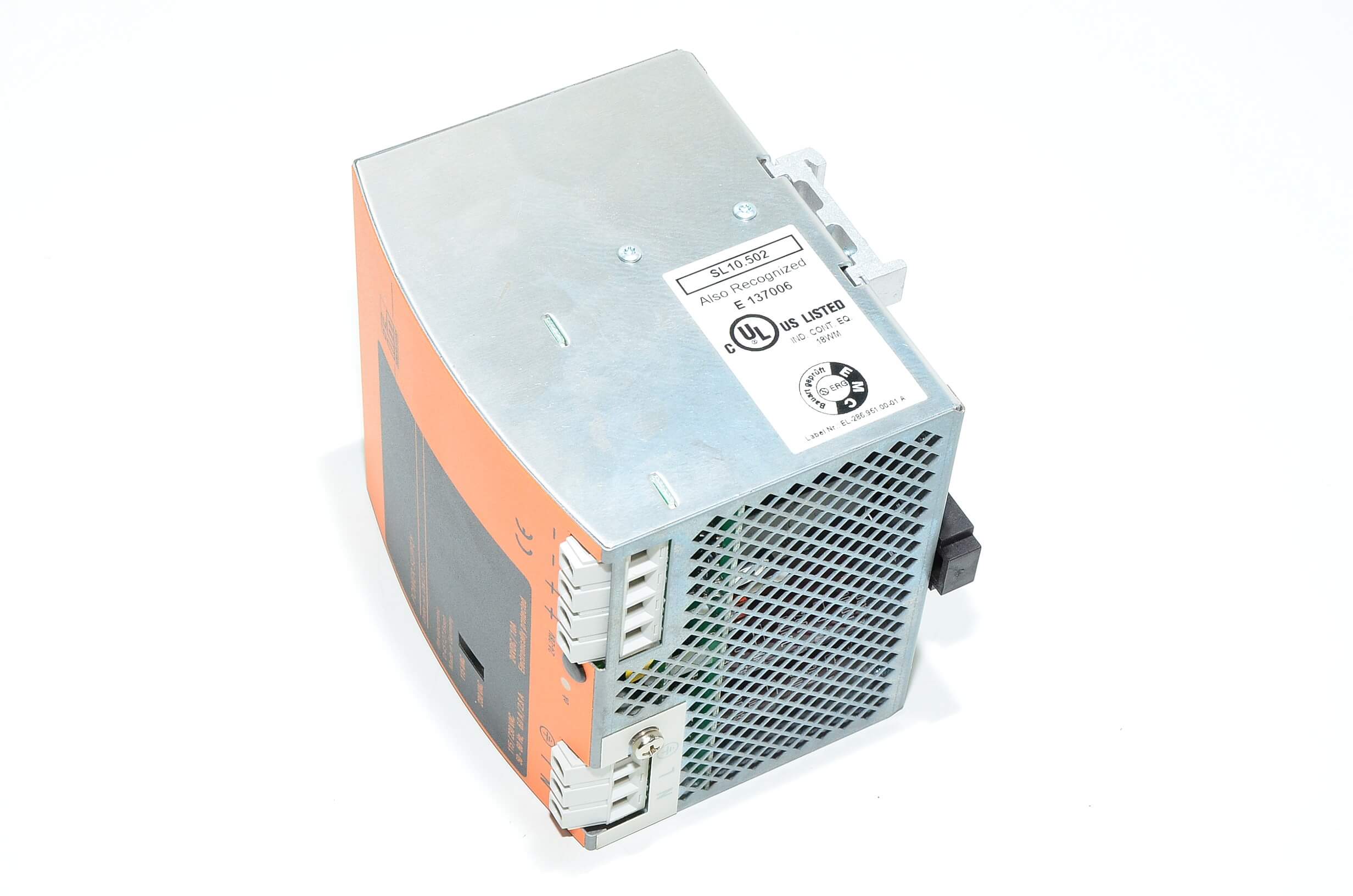 24-28VDC 10A 240W output, 115VAC or 230VAC input IFM DN2013 switching ...