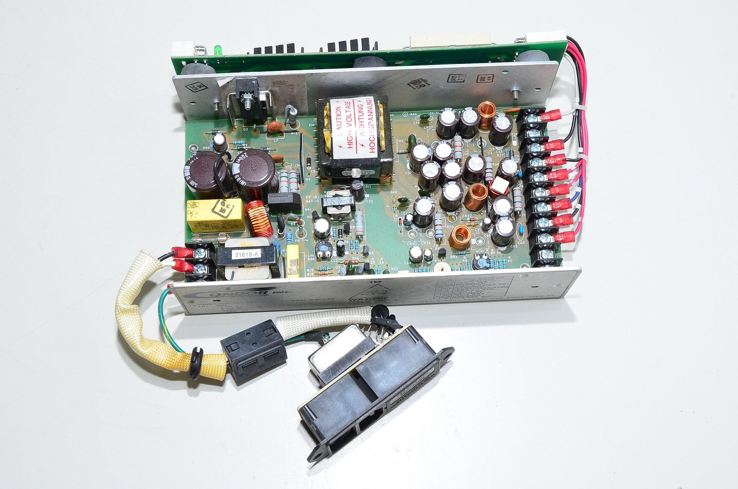 5VDC 12A 12VDC 3A 24VDC 1,5A -12VDC 3A -5VDC 0,5A output, 100-120VAC ...