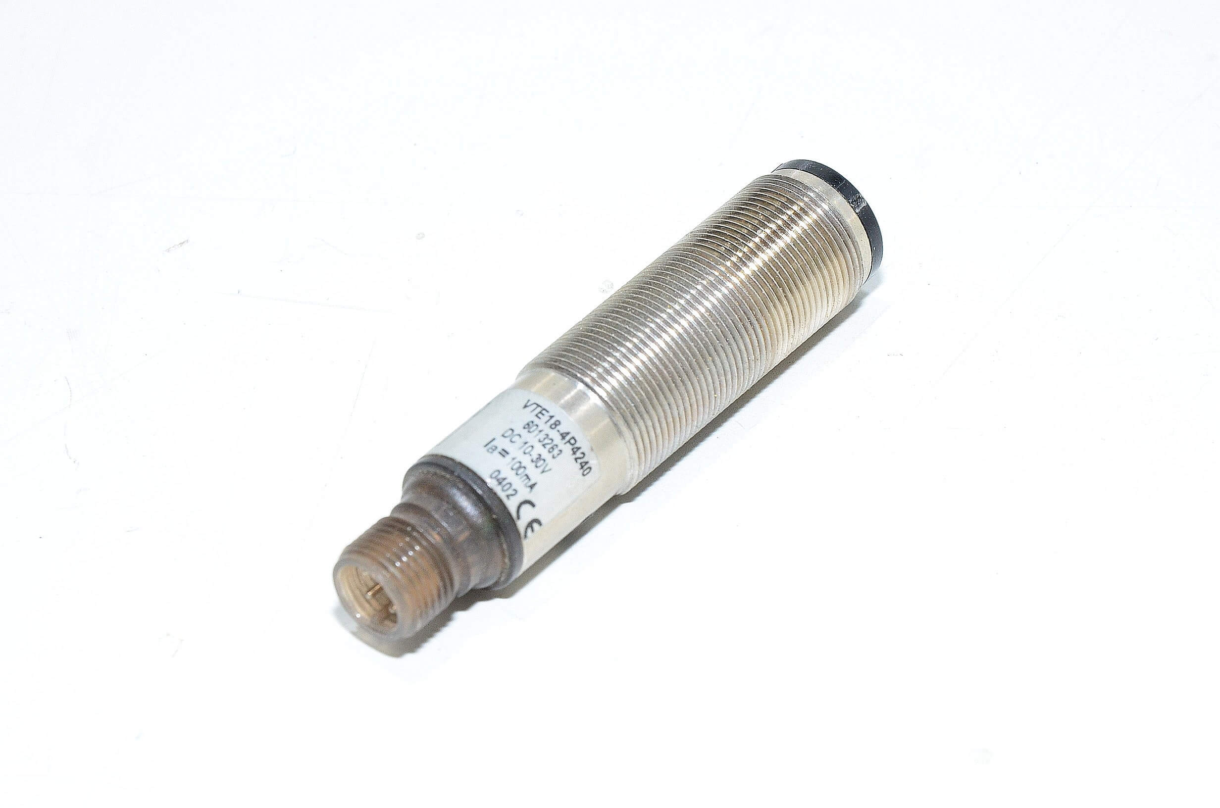SICK VTE18-4P4240 cylindrical photoelectric sensor, 24VDC, 100mA, PNP ...