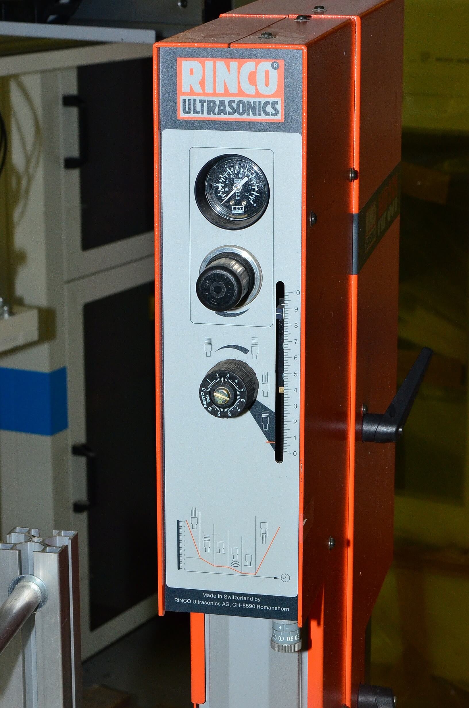 Rinco Ultrasonics MP 351 ultrasonic welding machine model 1