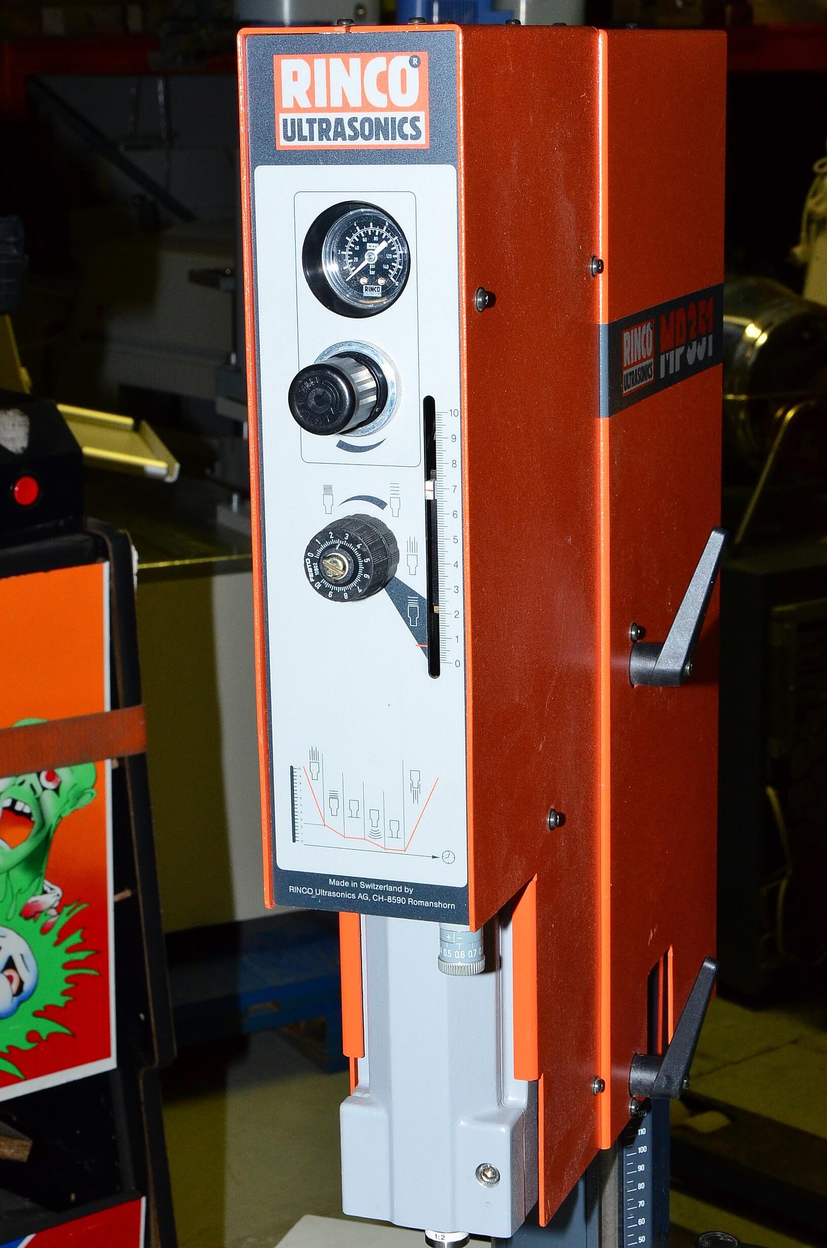 Rinco Ultrasonics MP 351 ultrasonic welding machine model 3