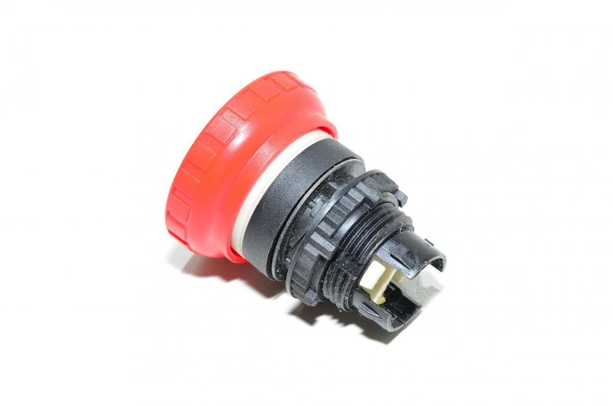 Baco 22mm diameter Auxibloc Plus series C23ED01 40mm latching red ...