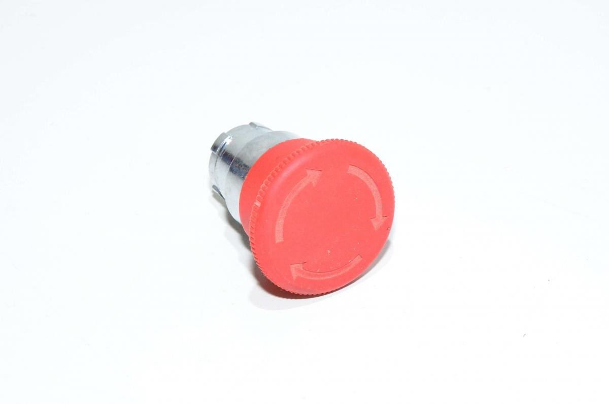 Telemecanique XB2-B series operator head ZB2-BS54 40mm latching red emergency-stop mushroom ...
