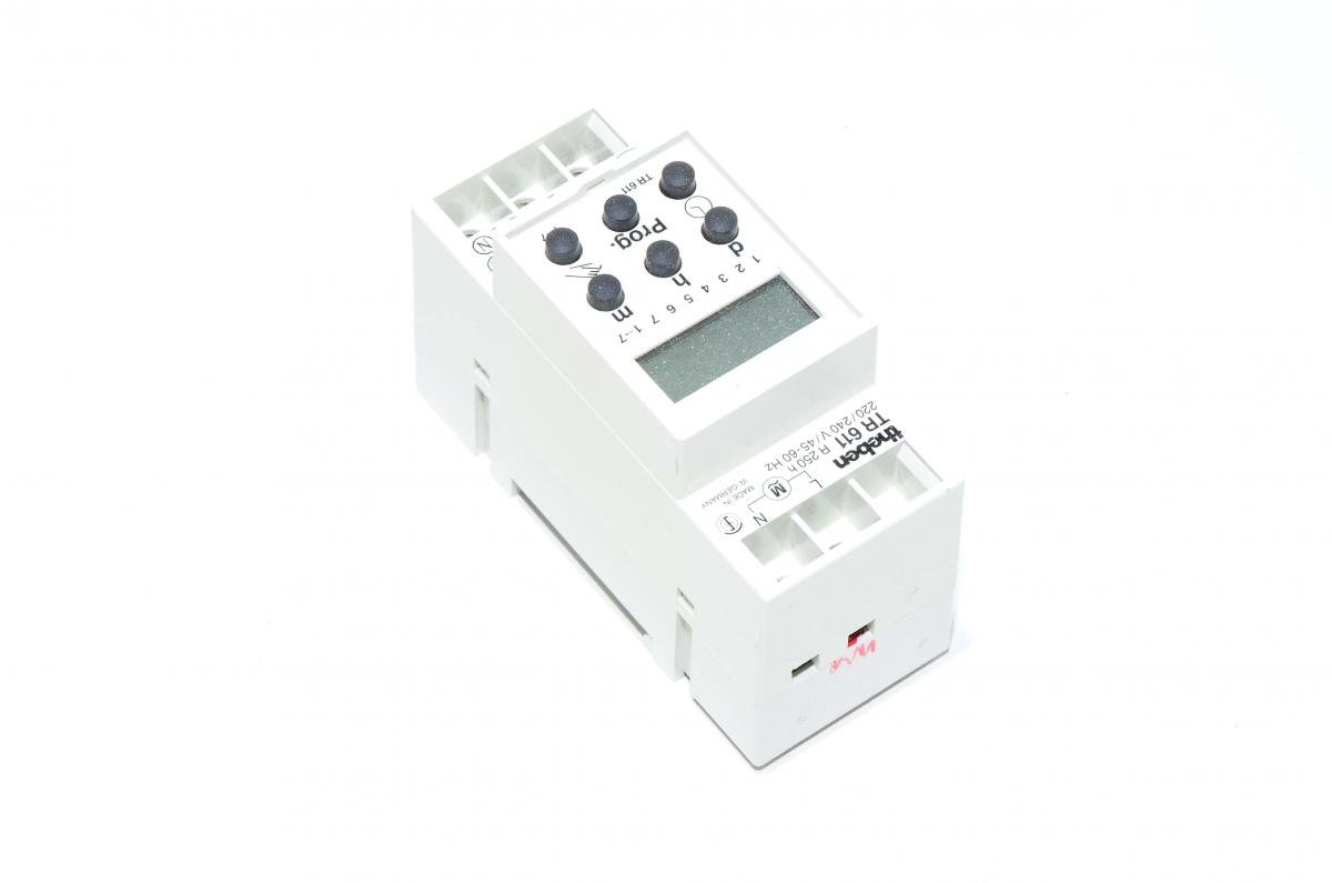 Theben TR 611 digital time switches with weekly program