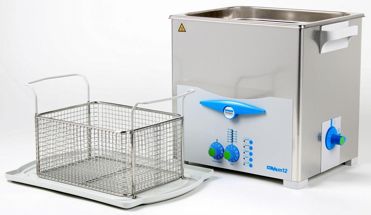 FinnSonic M12 ultrasonic washer 9l 40kHz 200W/800W *new*