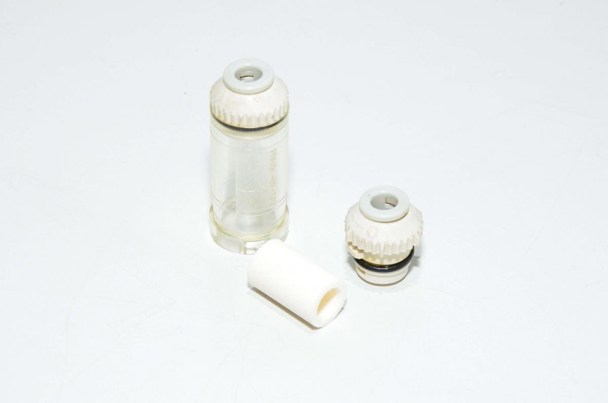 SMC ZFC100-06 in-line type air suction filter with one touch fittings ...