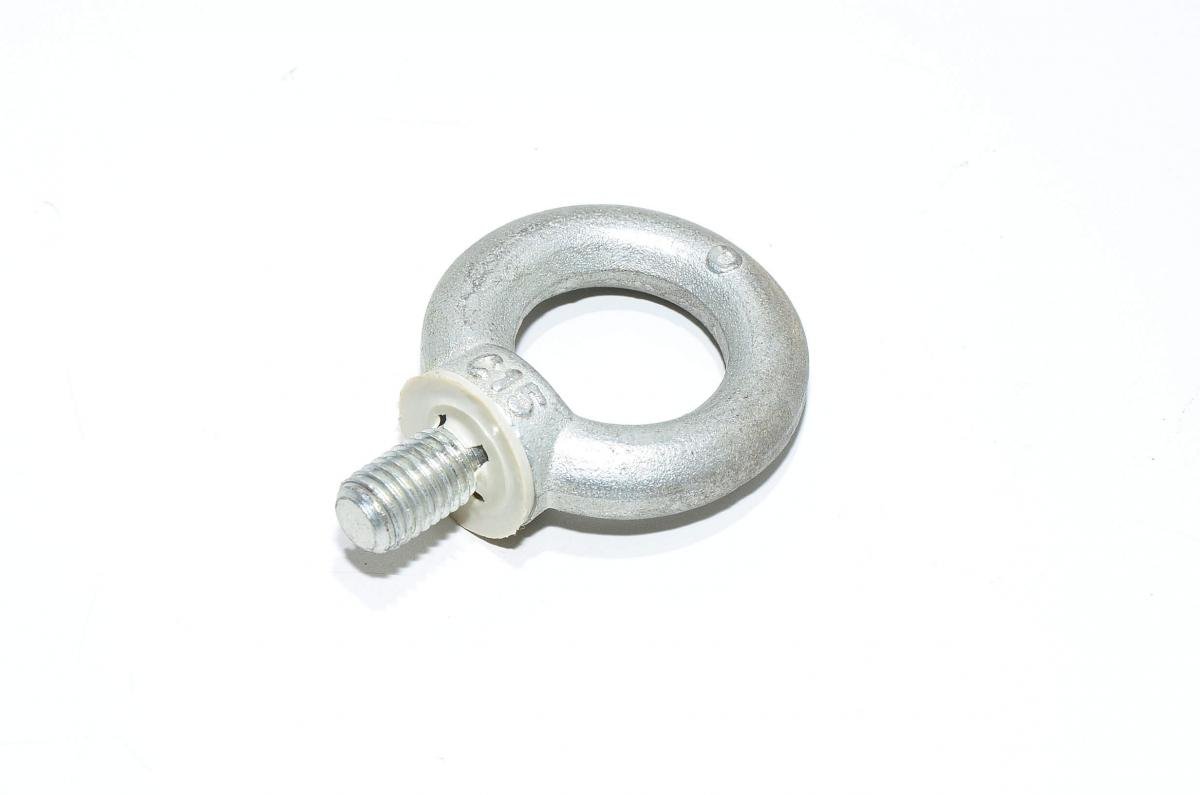 M12 shouldered lifting eye bolt C15 + plastic washer