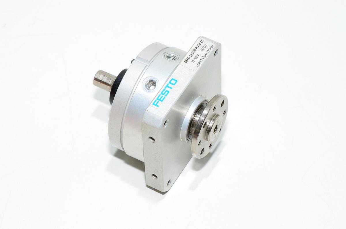 Festo DSM-12-270-P-FW 170079 vane type rotary actuator with hollow ...