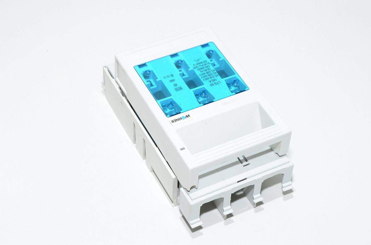 Wöhner LTS-00 Quadron CrossLinkBreaker 3-phase switch disconnector with ...