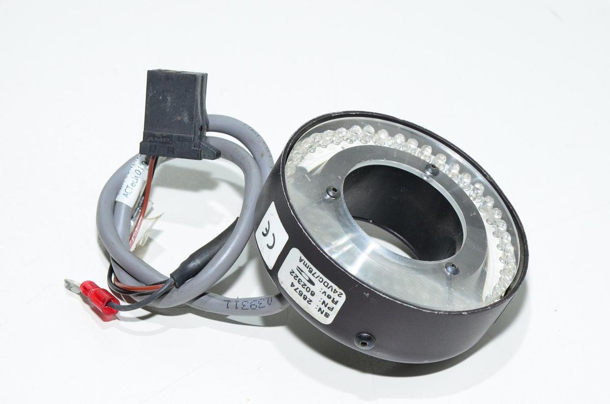 RVSI NER Nerlite 602322 70/35mm red LED ringlight with fresnel lens 24VDC