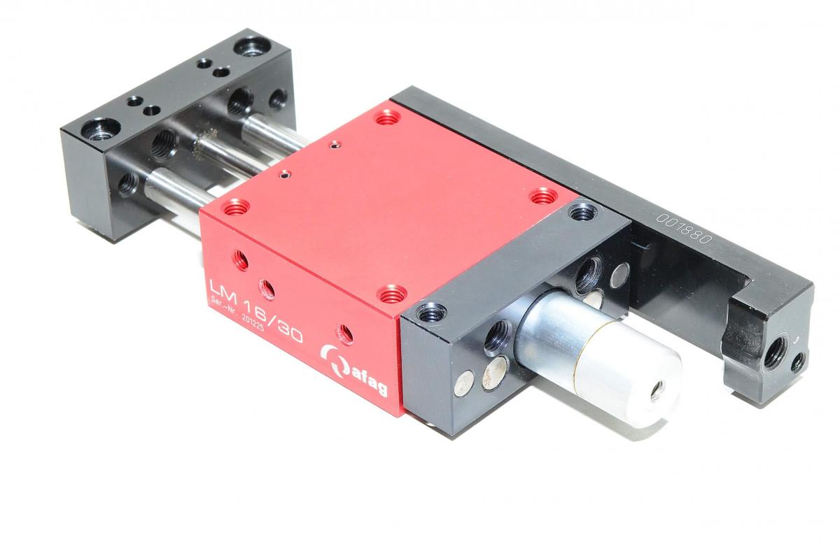 Afag LM16/30 11001864 linear module slide unit with, no stop screws ...