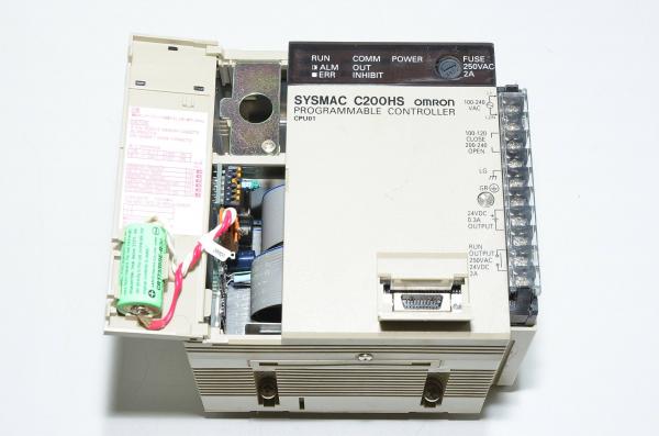 Omron Sysmac C200HS-CPU01-E programmable controller, CPU unit