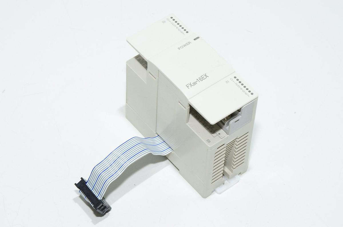 Mitsubishi Melsec FX2N-16EX-ES/UL modular extension unit with 16x ...