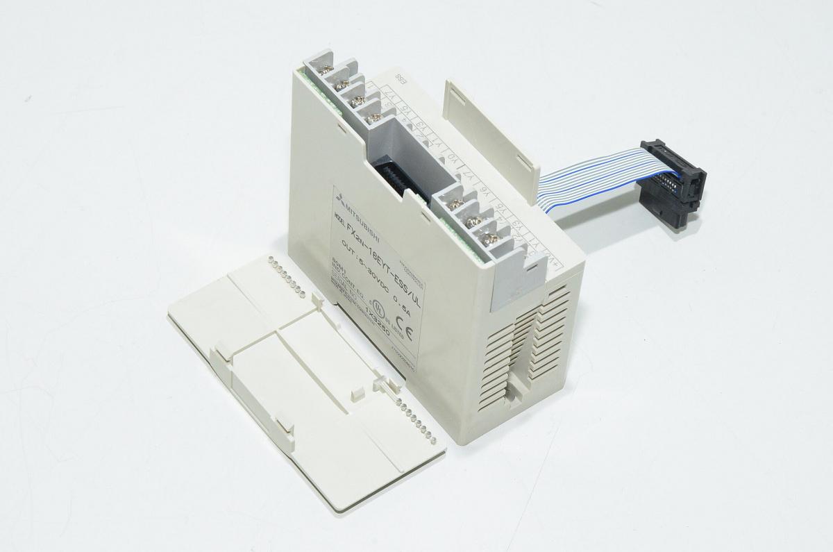 Mitsubishi Melsec FX2N-16EYT-ESS/UL modular extension unit with 16x ...