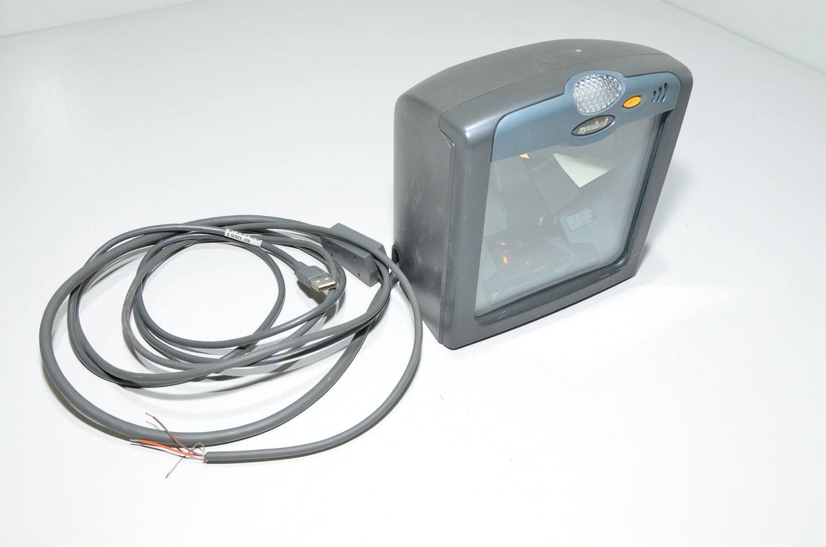 Symbol LS7708-SR1007ZC general purpose tabletop laser USB barcode scanner