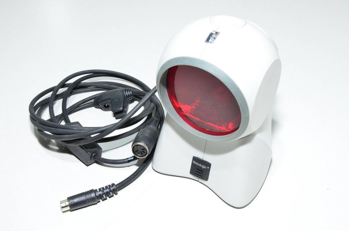 Metrologic Orbit MS7180 KBWEDGE general purpose tabletop laser PS/2 ...