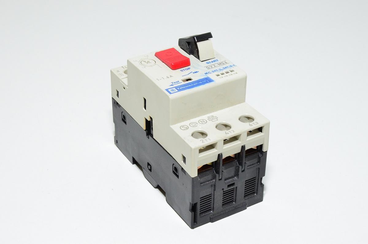 Telemecanique GV2-M06 1-1,6A thermal-magnetic motor circuit breaker