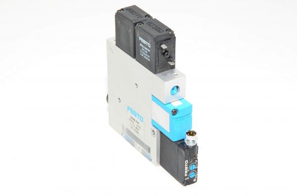 Festo VADMI-70-P vacuum generator with PNP ejector pulse and 2x NC ...