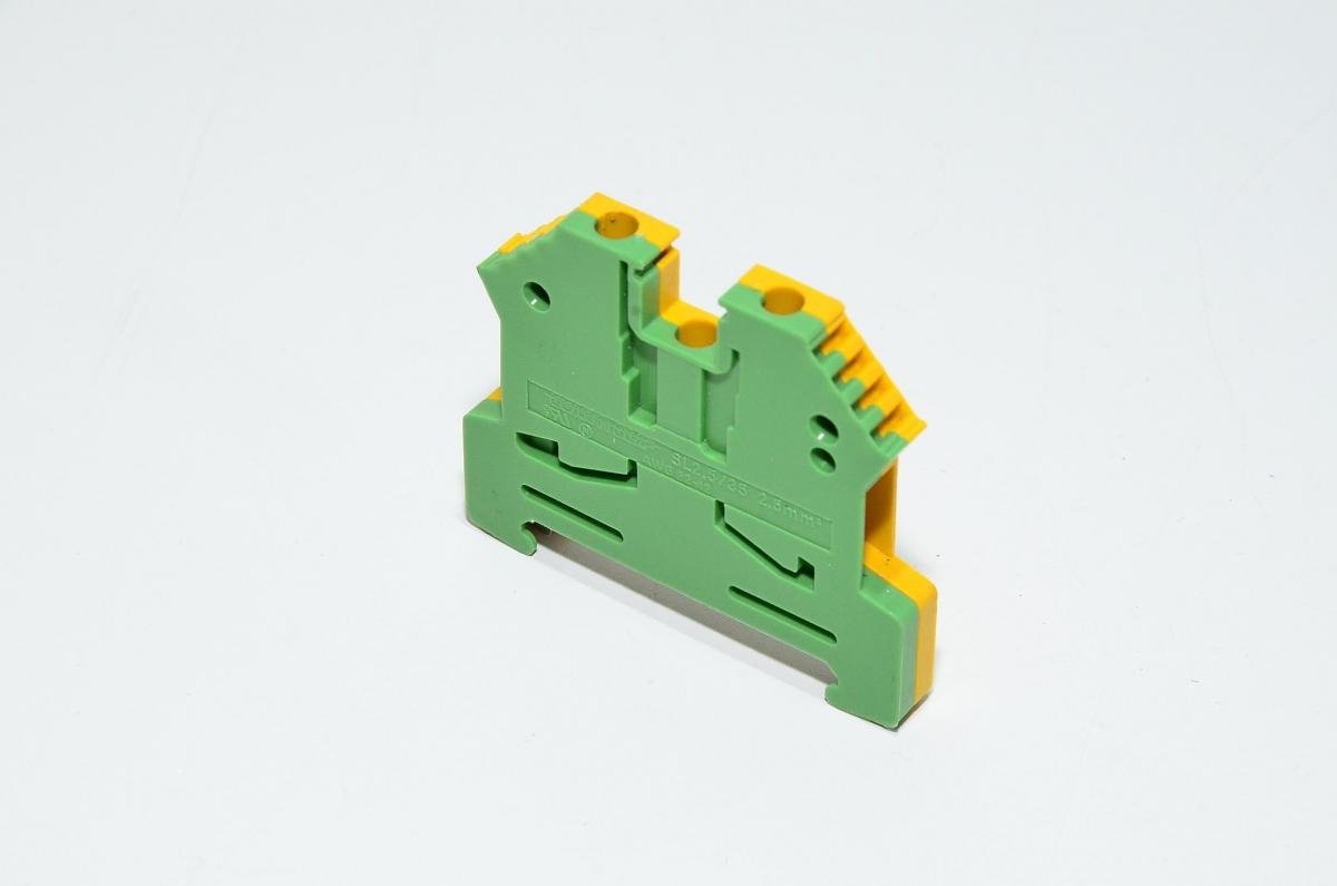 Conta-Clip SL 2.5/35 GNYE 1056.2 2.5mm² 800V yellow green grounding ...