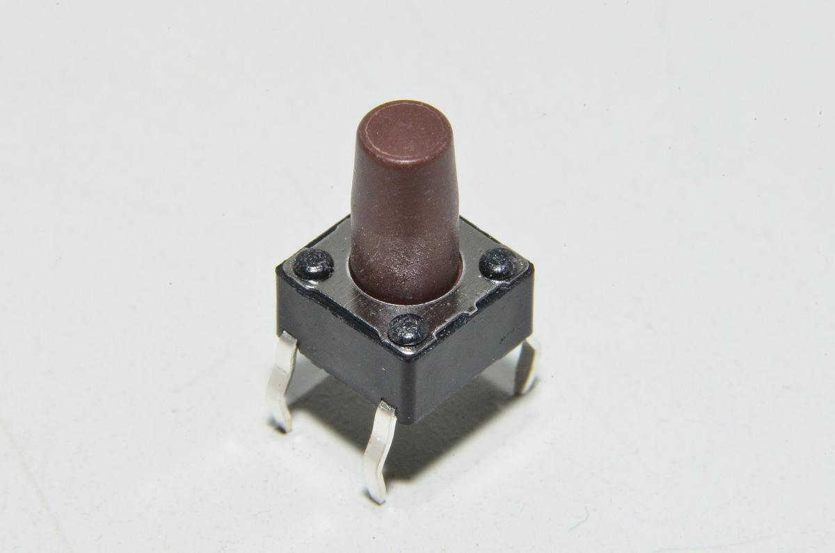 Multicomp MCDTS6-5N, 6.5x4.5mm, 9,5mm, 160g, 1x NO, tactile switch *new*