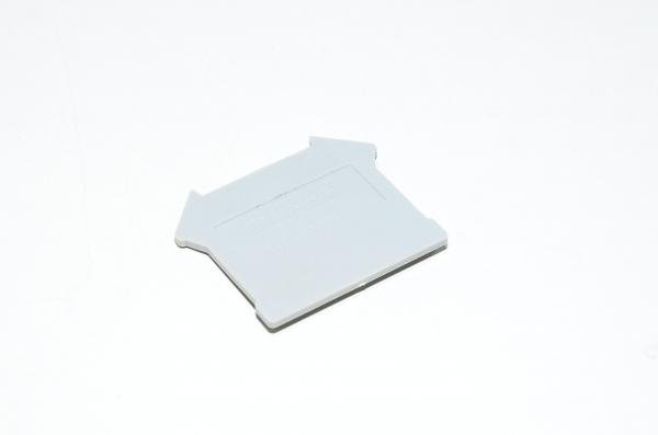 End covers and separators plates for terminal blocks