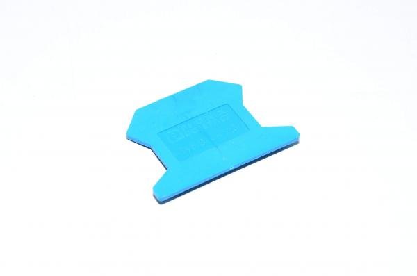 End covers and separators plates for terminal blocks