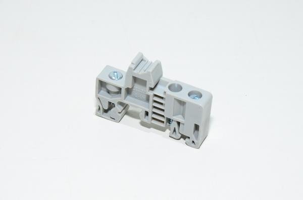 Phoenix Contact E/UK 1201442 gray end bracket with screw connection