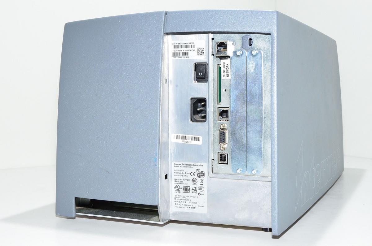 Intermec EasyCoder PM4i 203DPI thermal transfer printer with RS232, USB ...