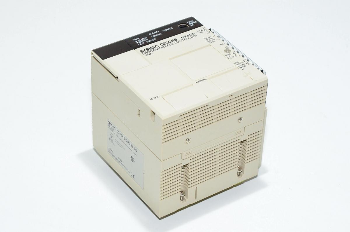 Omron Sysmac C200HS-CPU21-EC programmable controller, CPU unit