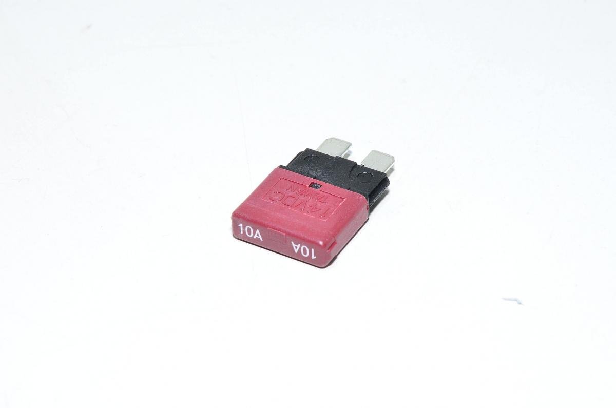 10A red 14VDC eATY automatically self re-setting ATO blade fuse *new*