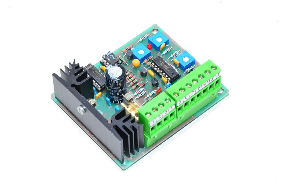 Electromen EM-28 DC-motor controller unit 12-24VDC 3A installed in ...