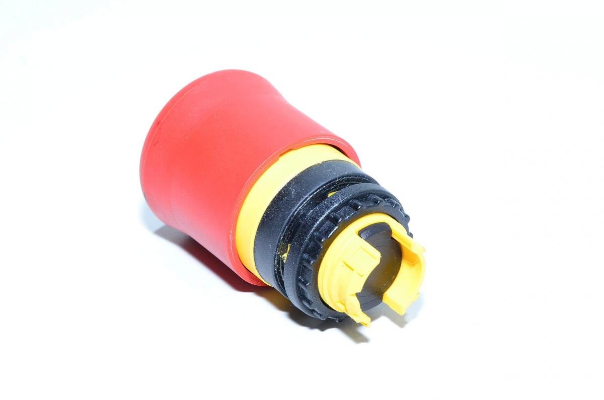 Klöckner & Moeller RMQ-Titan series M22-RPV latching red emergency-stop mushroom button (pull to ...