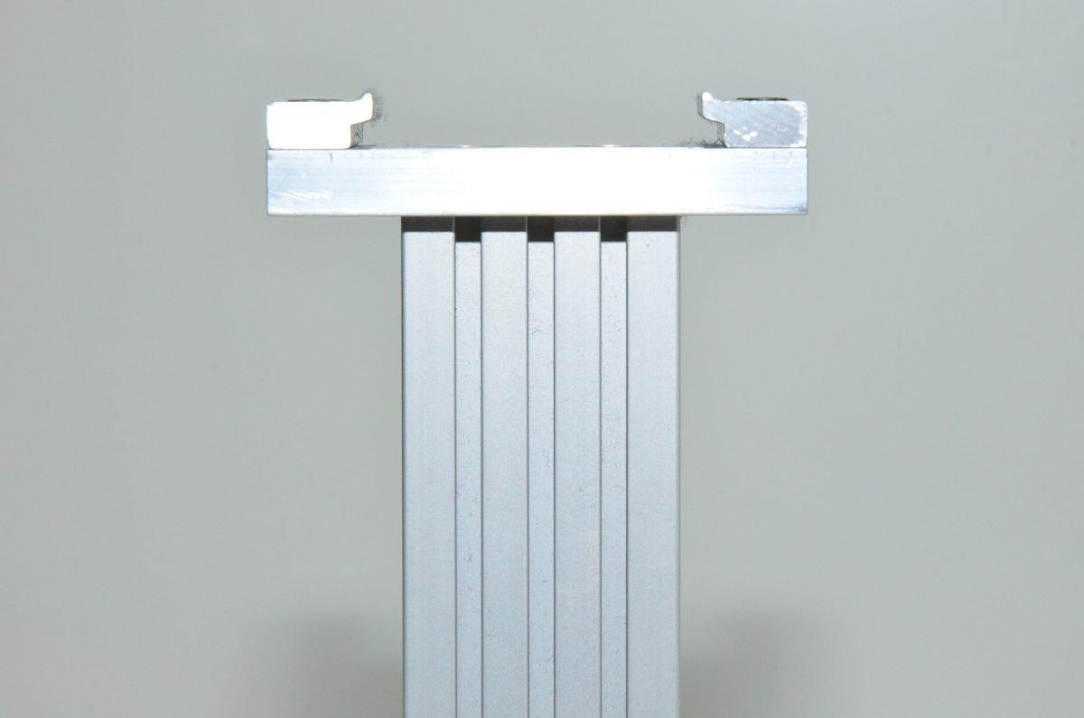 Aluminium mounting bracket 50x95x20mm for SMC MY1M25 series ...