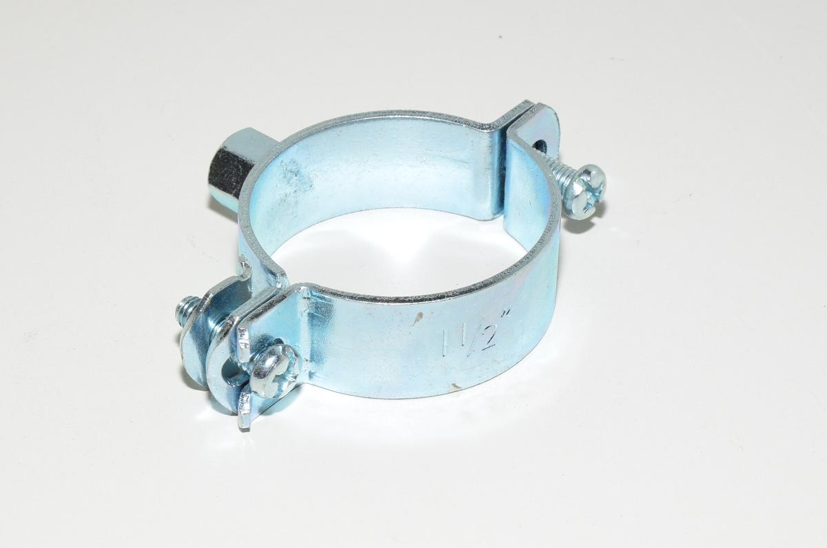 Tube clamp DN40 1 1/2" (47-60mm) with M8 attachment at the bottom *new*