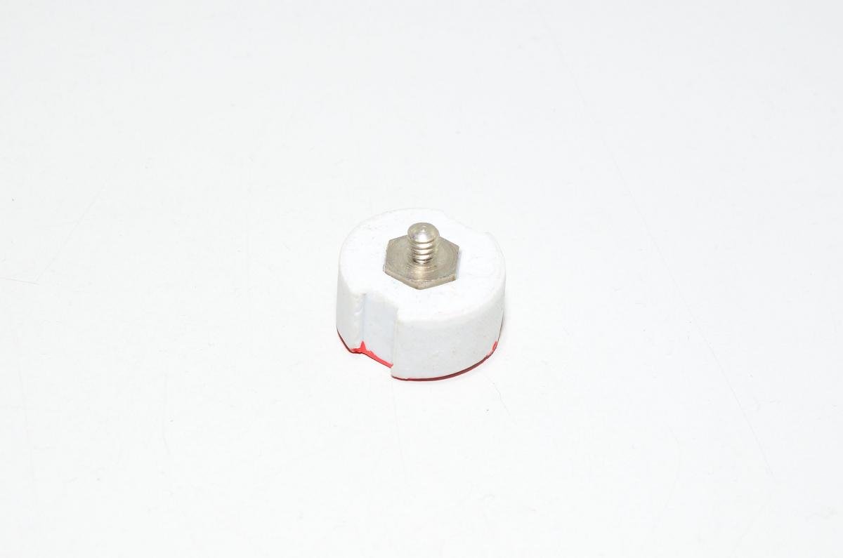 10A 500V DII red ceramic screw in gauge ring for Diazed II fuse holder