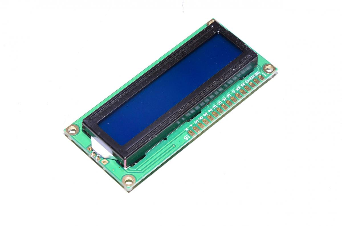 16x2 80x36x11mm 5VDC blue/white QAPASS 1602A STN alpha numeric dot ...